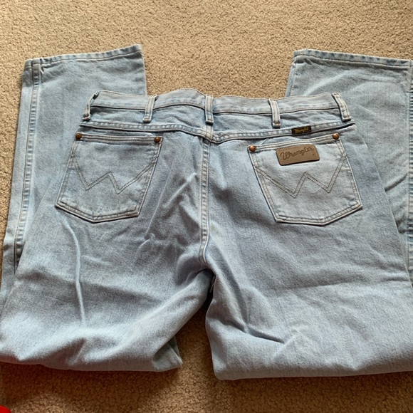 Wrangler | Jeans | Mens Wranglers Light Blue Jeans | Poshmark